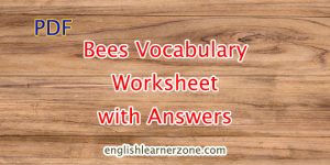 Reading Comprehension Worksheet Honeybees/ Bee Worksheet pdf – English ...
