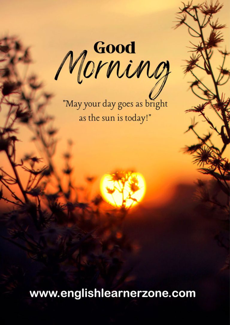 Other Ways to Say Good Morning – English Learner Zone