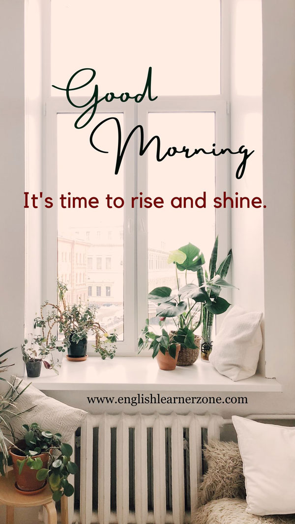 Happy Good Morning Images / Picture of Good Morning – English Learner Zone